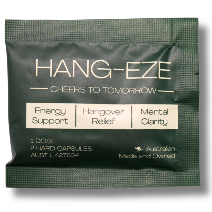 HANG-EZE Australian Made Natural Occasional Hangover Symptom Relief